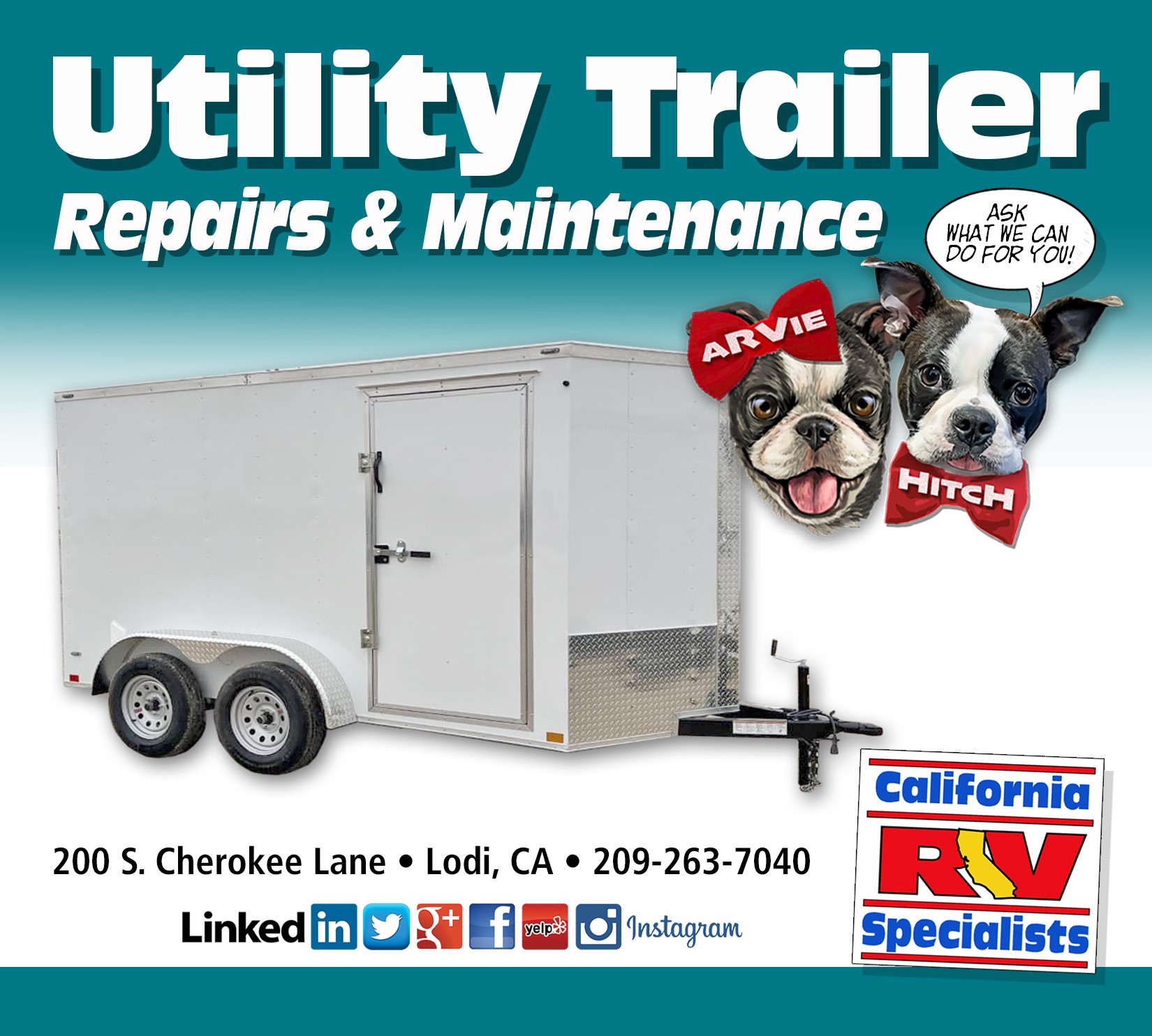 Trailer Repairs & Maintenance - California RV Specialists