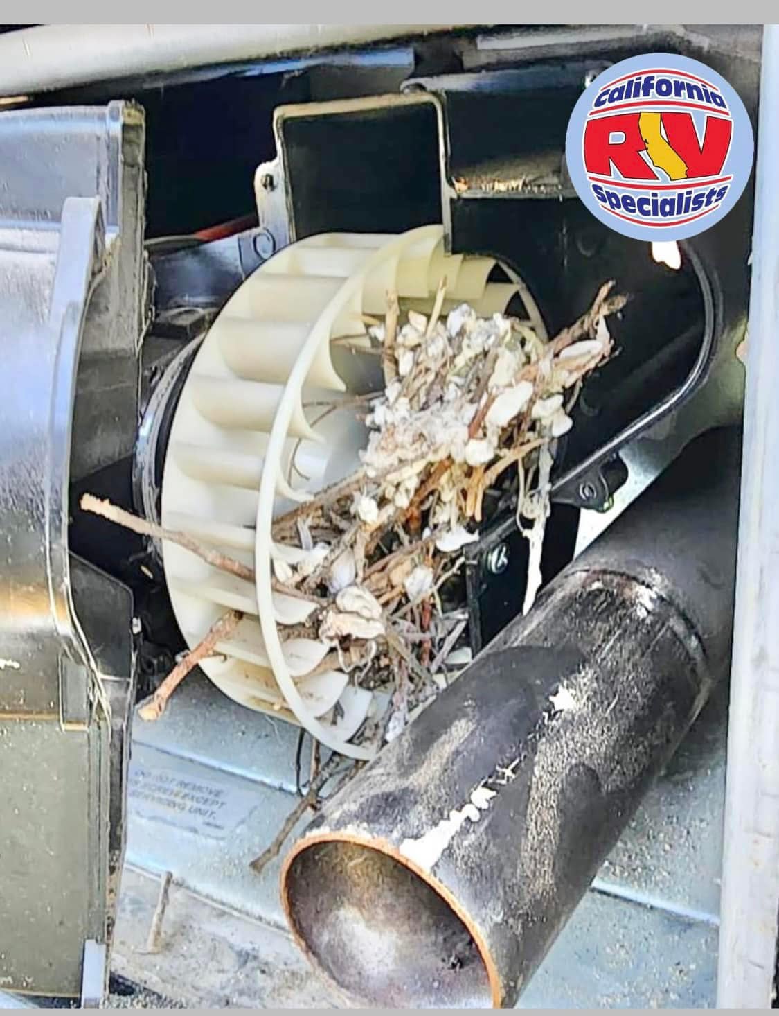 Furnace Fan Blade Maintenance - California RV Specialists